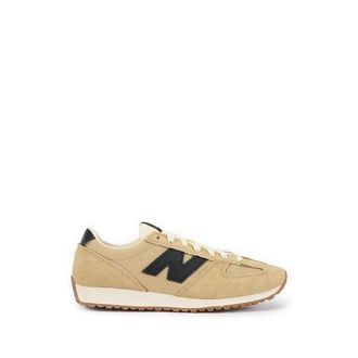 New Balance Baskets en cuir et coton m&eacute;lang&eacute;s