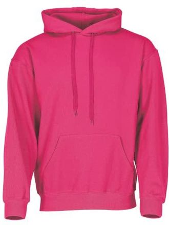 Fruit Of The Loom Sweat à capuche classique + sac en tissu MyShirt gratuit, fuchsia + sac en tissu Myshirt gratuit, XL