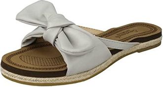 Spot On Savannah Mules plates à bords en corde pour femme, gris, 39 EU