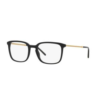 Dolce & Gabbana unisex, Accessoires, Noir, Taille: 54 MM Monture Lunettes Noir Or