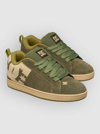 DC Court Graffik Chaussures de skate vert