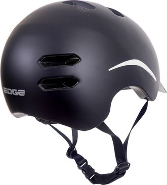 Edge Fahrradhelm Urban E-Bike Pedelec Medium (54-58cm) schwarz NTA 8776 G&uuml;tezeichen (Moped & Speed Pedelec)