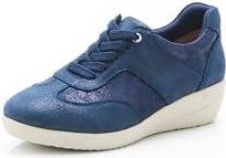 Damart Derbies zipp&eacute;es Amortyl Bleu Taille 36