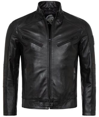 Rock Creek Lederjacke Herren Lederjacke H-256