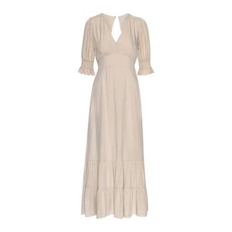 Americandreams Americandreams, Damen, Kleider, Beige, LGr&ouml;&szlig;e