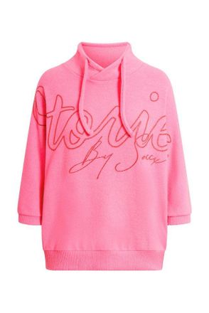 soccx Rundhalspullover aus Flauschstrick