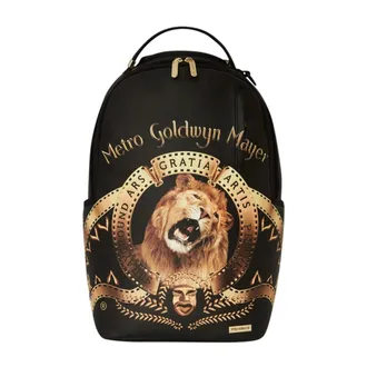 Sprayground Sprayground, Femme, Sacs, Noir, Taille: ONE Size Sac à Dos de Voyage Ville Noir Lion Rugissant