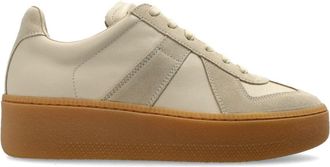 Maison Margiela Femme, Chaussures, Beige, Taille: 38 EU Replica Baskets