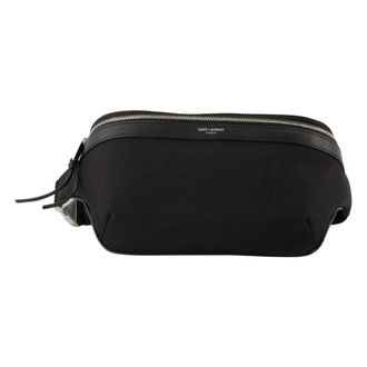 Saint Laurent Nylon Bauchtasche f&uuml;r M&auml;nner - - Bags - Herren - Schwarzk - ONE SIZE