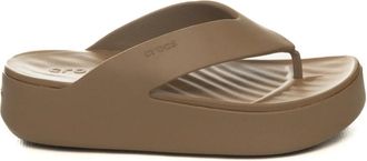 Crocs Getaway Platform Flip - - Shoes - Damen - Braun - 40 EU