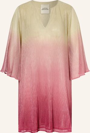 Maryan Mehlhorn Maryan Mehlhorn Strandkleid Mit 3/4-Arm Und Glitzergarn rosa