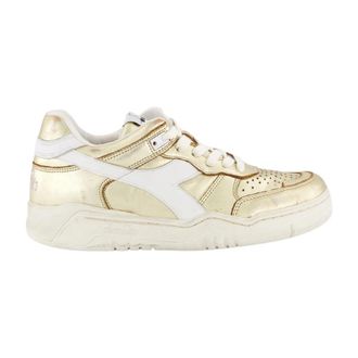 Diadora Metallic Damen Sneakers - - Shoes - Damen - Gelb - 39 EU