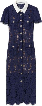 Self Portrait Damen, Kleider, Blau, SGr&ouml;&szlig;e