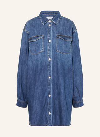 Comma Comma Jeanskleid blau
