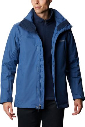 Columbia Herren Mission Air Interchange jakke 3 In 1 Jacke, Night Tide, Collegiate Navy, S EU
