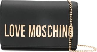 Love Moschino Femme, Sacs, Noir, Taille: ONE Size Maxi Lettering Smart Daily Bag