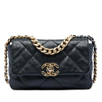 Chanel Pre-owned 19 Flap Bag - - Pre-owned - Damen - Schwarzk - ONE SIZE