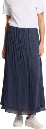 Kocca Femme, Jupes, Bleu, Taille: 42 FR Jupe pliss&eacute;e fa&ccedil;onn&eacute;e &eacute;l&eacute;gante