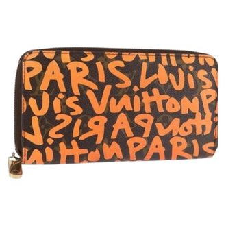 Louis Vuitton Pre-owned Canvas Geldb&ouml;rse - - Pre-owned - Damen - Orange - ONE SIZE