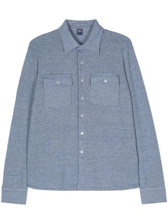 Fedeli Lang&auml;rmeliges Hemd - Blau