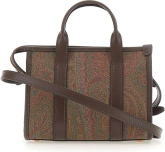 Etro Femme, Sacs, Brun, Taille: ONE Size Mini Sac &agrave; Main Arnica &agrave; Poign&eacute;e