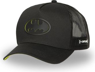 Capslab Batman Logo A-Frame Trucker Cap Schwarz - One-Size