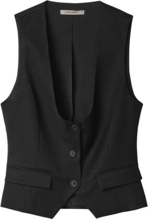 Hinnominate Hinnominate, Femme, Vestes, Noir, Taille: 38 FR Polyviscose Vest