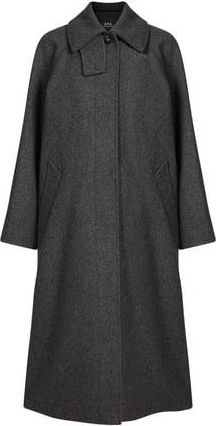 A.P.C. Manteau mi-long en laine