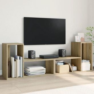 vidaXL Vidaxl - TV-Schr&auml;nke 2 Stk. Sonoma-Eiche 75x30x50 cm Holzwerkstoff