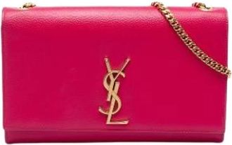 Saint Laurent Sac bandouli&egrave;re Kate Pre-owned - Femme - Pre-owned - Rose - Taille: ONE Size