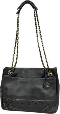 Chanel Pre-owned Vintage Tote Bag - - Pre-owned - Damen - Schwarzk - ONE SIZE