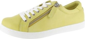 Andrea Conti Femme Damen Sneaker Basket, Citron Vert, 38 EU