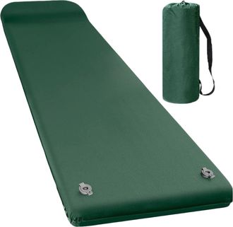 Generico Schlafmost - Camping-Schlafmatte f&uuml;r Selbstinfating, aufblasbare Schlafmatte aus weichem Schaumstoff, leichte Campingausr&uuml;stung f&uuml;r das Festival von T
