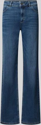 Christian Berg Straight Fit Jeans aus Viskose mit Eingrifftaschen