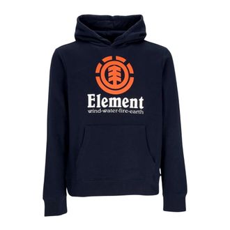 Element Vertikaler Hoodie Eclipse Navy - - Sweatshirts & Hoodies - Herren - Blau - S