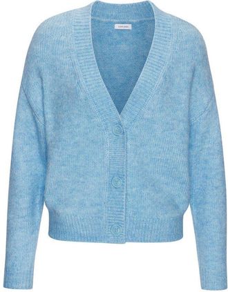 Lascana Strickjacke mit Knopfleiste, weicher Cardigan