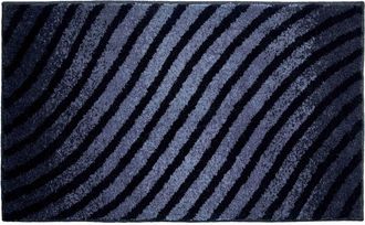 GRUND Eternity Badteppich, 100% Polyacryl, superweich, Anthrazit, 70 x 120 cm (Rectangular)