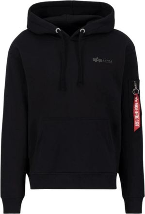 Alpha Industries Herren, Sweatshirts & Hoodies, Schwarzk, MGr&ouml;&szlig;e