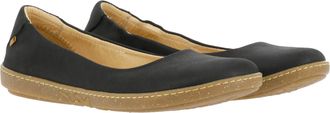 El Naturalista Damen Klassische Ballerinas Coral, Frauen Flats,Wechselfußbett,Slip-ons,Gummizug,Ballerinen,Pumps,Halbschuhe,Black,39 EU / 6 UK