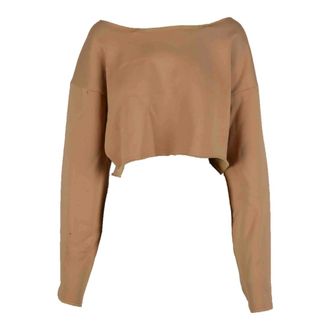 The Attico Damen, Sweatshirts & Hoodies, Braun, SGr&ouml;&szlig;e