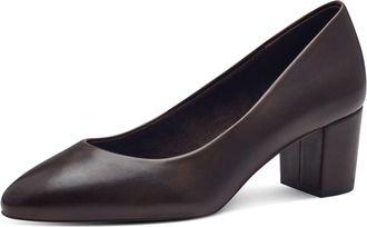 Marco Tozzi Marco Tozzi Damen Pumps Runde Spitze mit Blockabsatz, Braun (Chestnut), 40