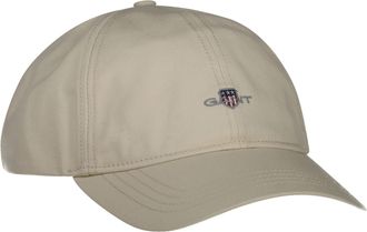 GANT Gant Herren/Unisex Cap - Shield Cotton Twill Cap, Käppi, Logo, Cotton, Uni Beige