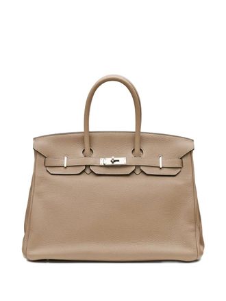 Hermès sac cabas Birkin 35 - Tons neutres