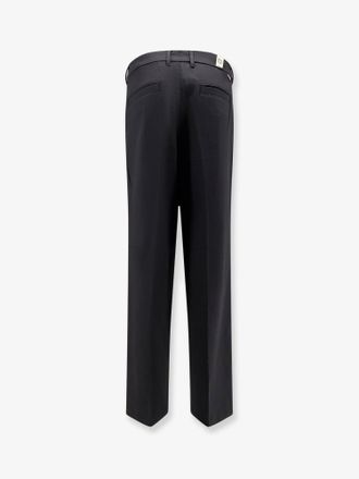 Woodbird Mens Trousers Viscose Blend Black Polyester