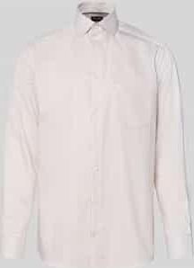 Olymp Regular Fit Businesshemd aus reiner Baumwolle mit Kentkragen