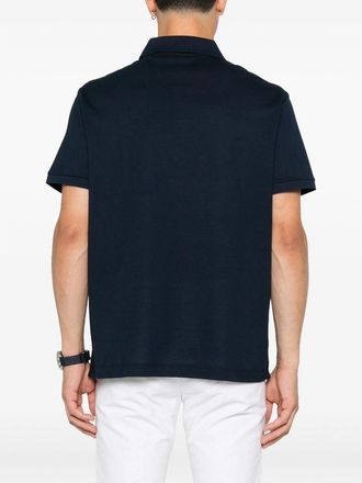 Paul & Shark Embroidered Logo Polo - Navy