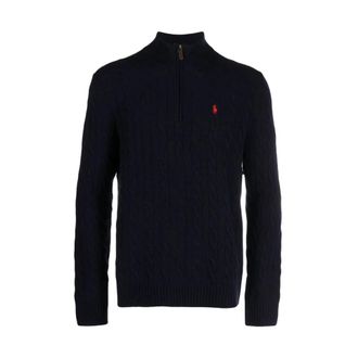 Polo Ralph Lauren Langarm-Pullover - - Knitwear - Herren - Blau - M