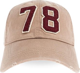 Golden Goose unisex, Accessoires, Beige, Taille: ONE Size Casquette de baseball