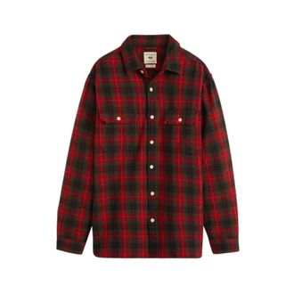 Levi's Homme, Chemises, Multicolore, Taille: M Jackson Worker Flannel Overshirt