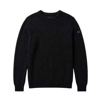 Roberto Ricci Design Pull &agrave; col rond Cinematt - Homme - Pulls - Noir - Taille: XL